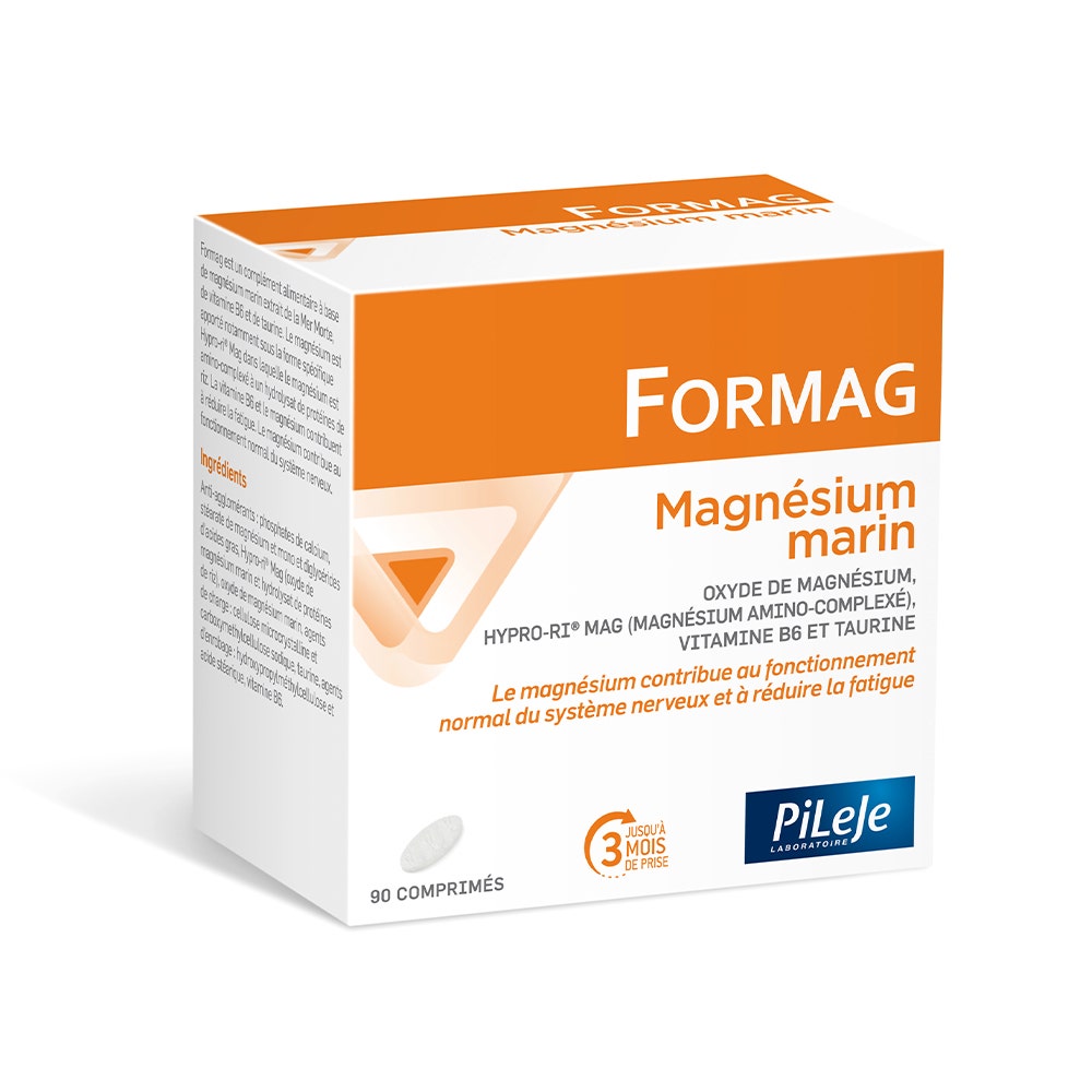 Pileje Formag Formag 90 Tablets Marine Magnesium Magnésium Marin 90 ...