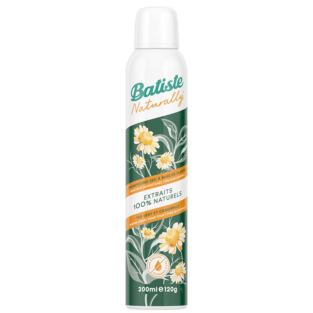 Batiste Naturally dry shampoo 200ml - Easypara