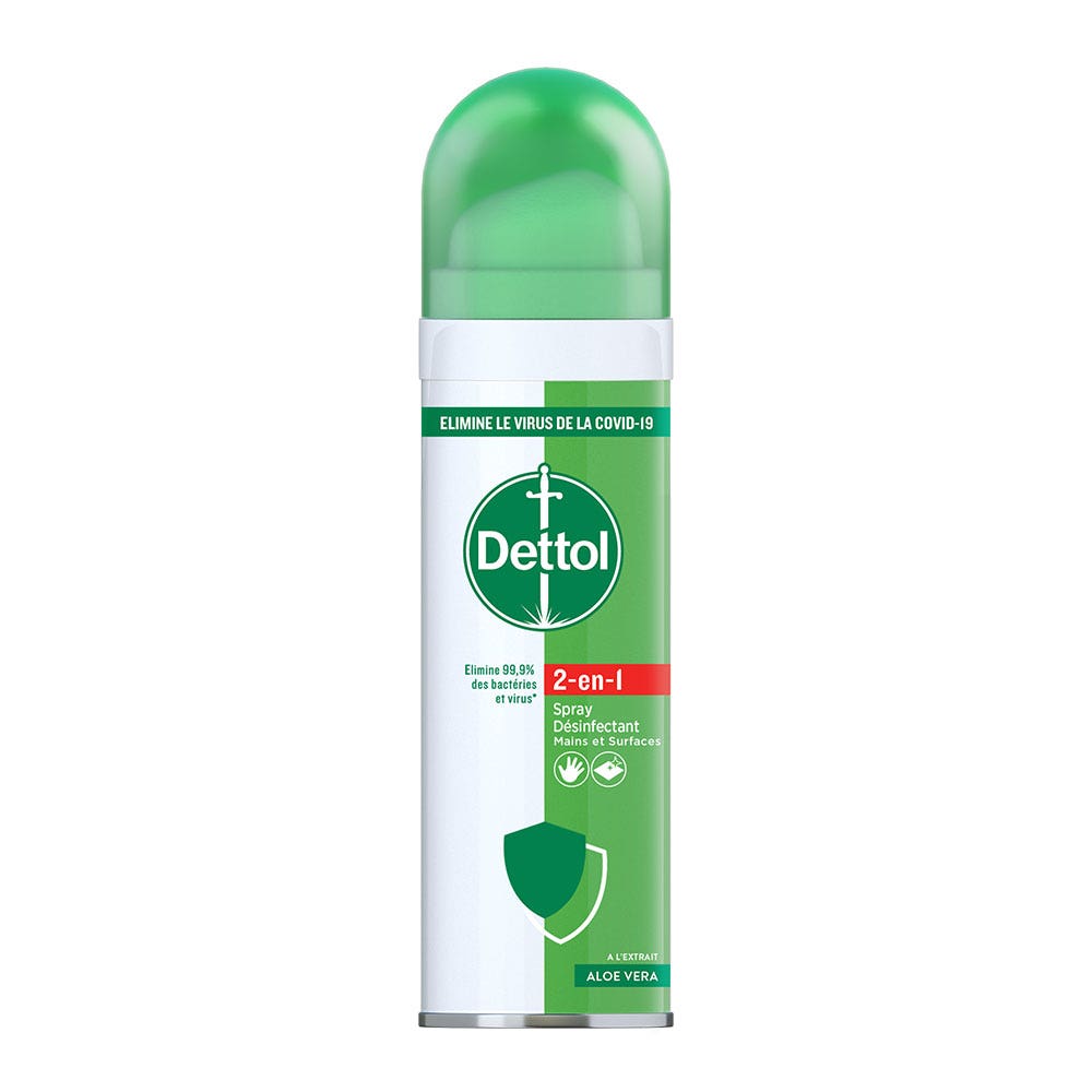 Dettol 2in1 Disinfectant Spray 90ml - Easypara