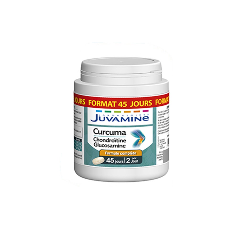 Juvamine Turmeric Chondroitin Glucosamine 90 tablets - Easypara