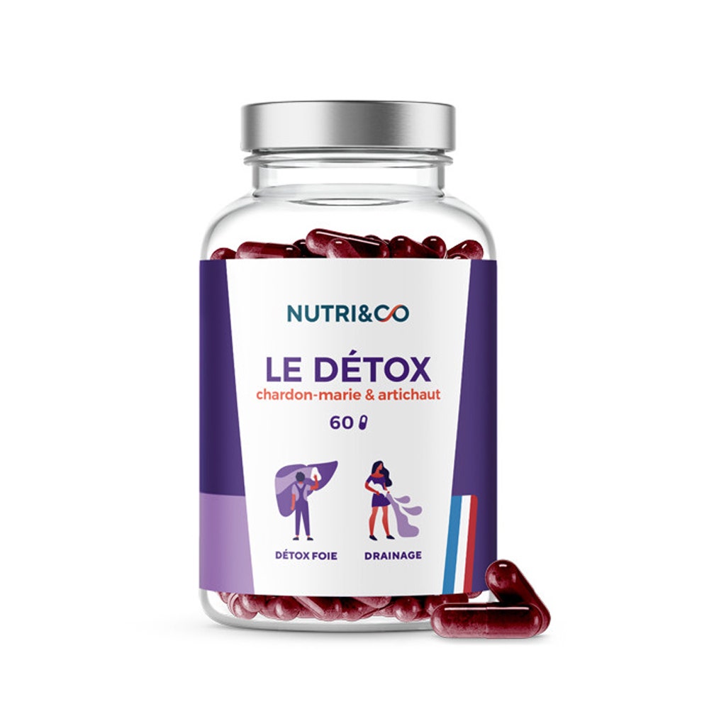 NUTRI&CO The Detox Liver and drainage 60 capsules - Easypara