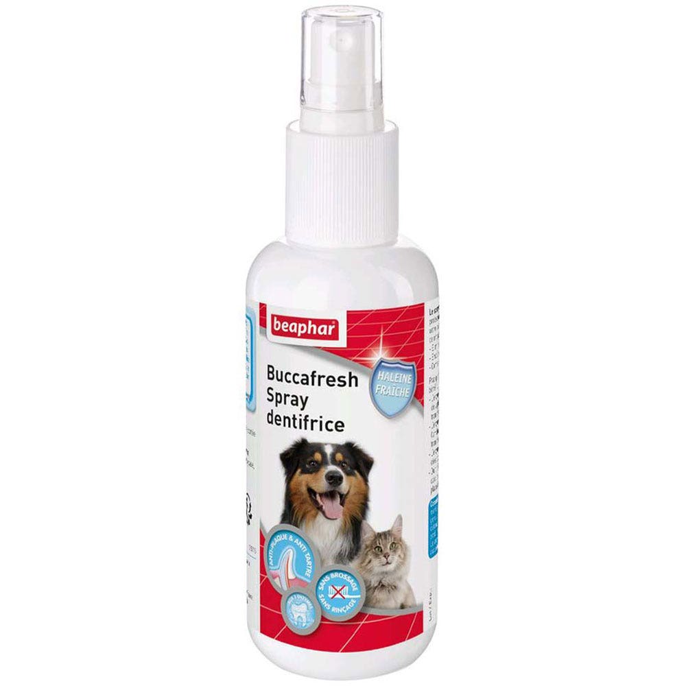 Beaphar Buccafresh Toothpaste Spray for Dogs and Cats 150ml - Easypara