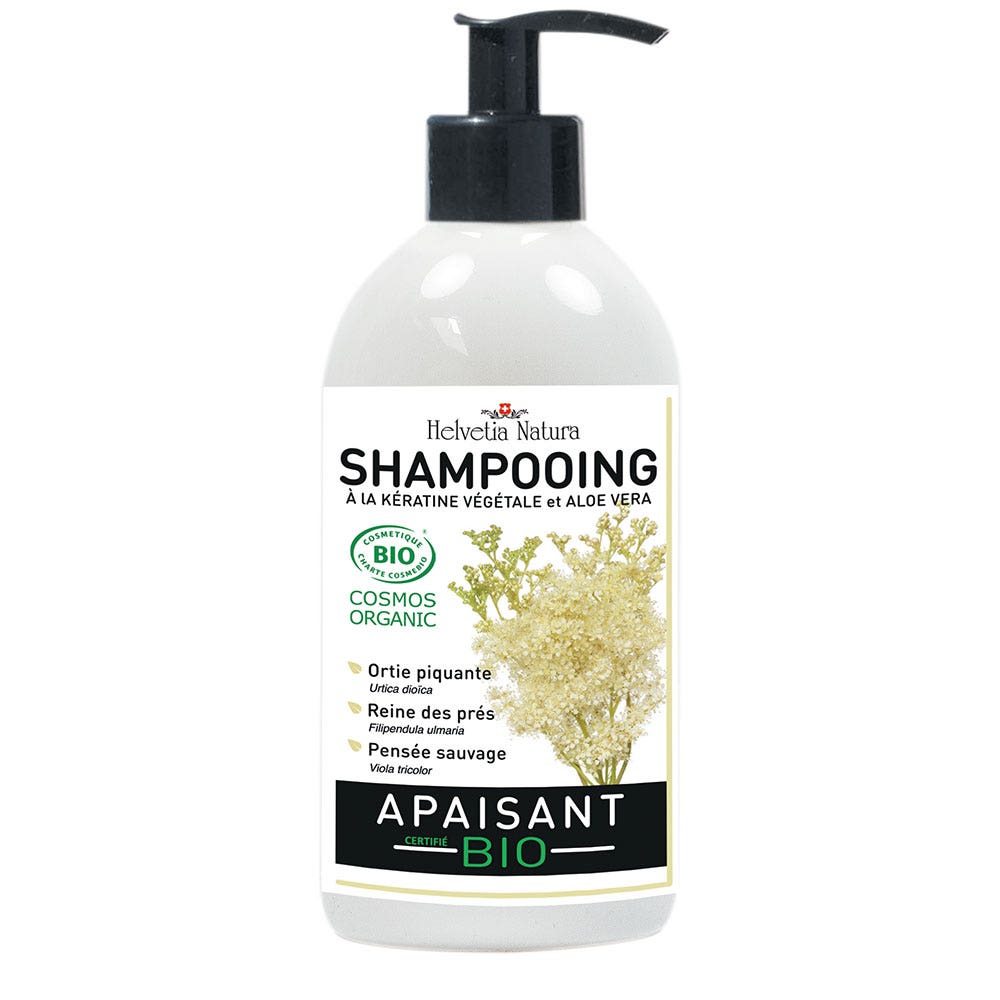 Bioes Soothing Shampoo 500ml-With plant-based Keratin and Aloe Vera ...