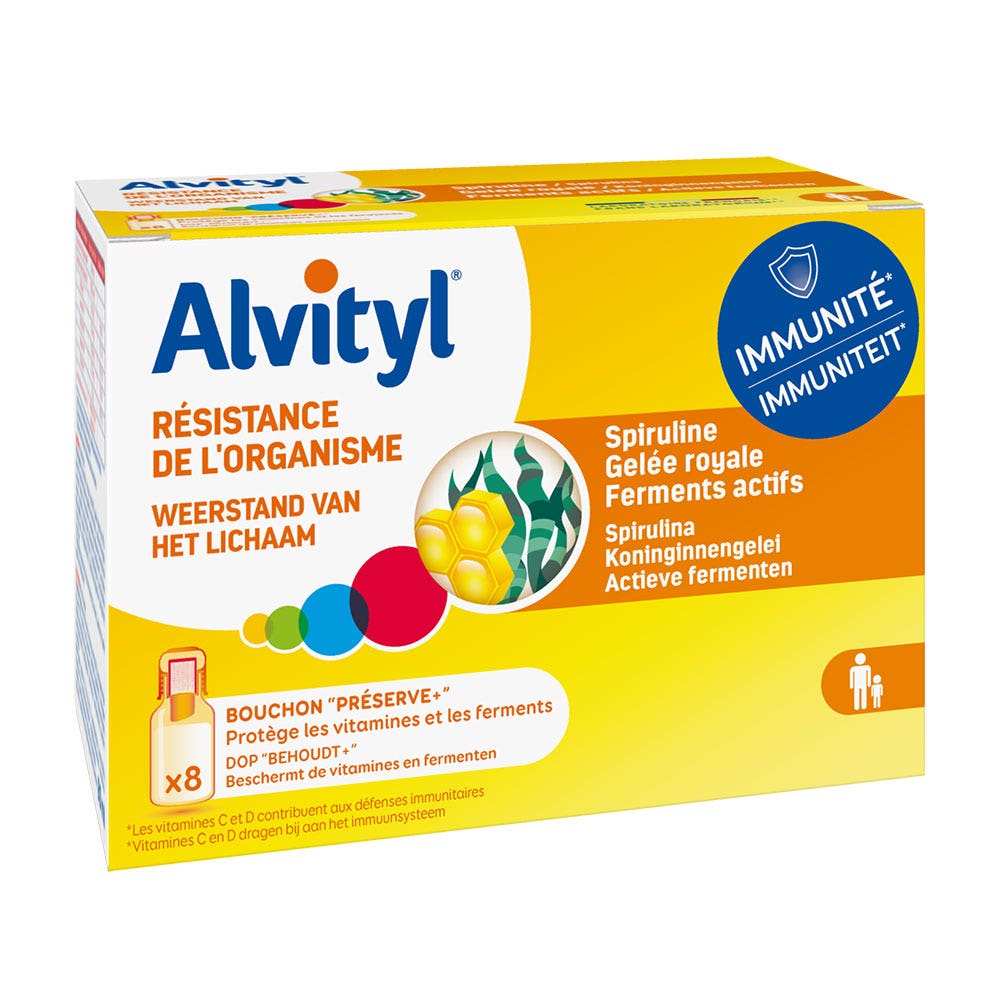 Alvityl Immune Defenses 8x10ml - Easypara
