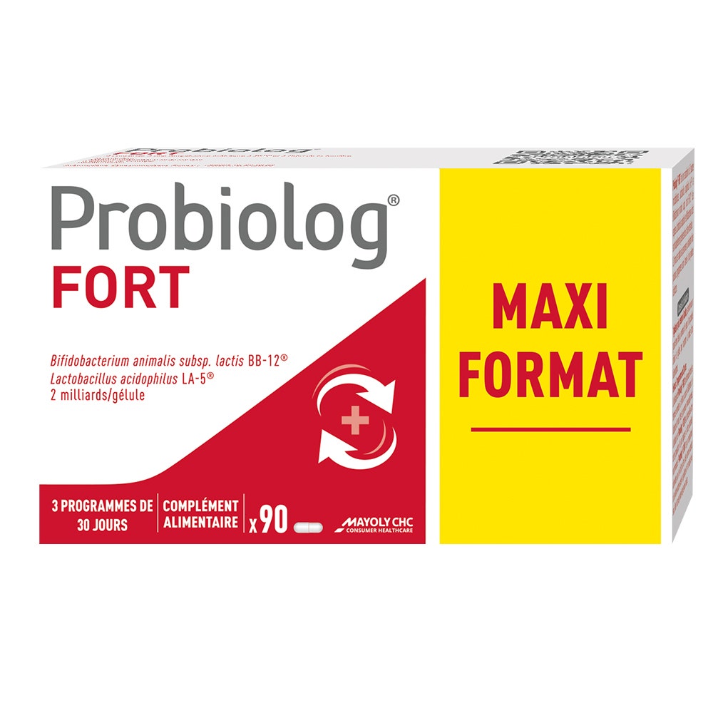 Mayoly Spindler Probiolog Probiolog Fort 3x30 capsules - Easypara