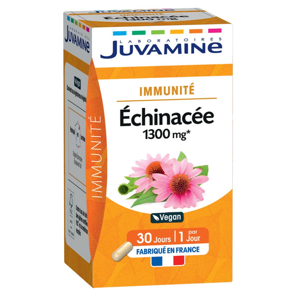 Juvamine Echinacea 1300mg x30 capsules - Easypara