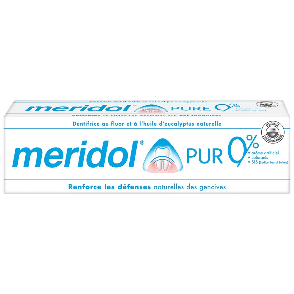 Meridol Toothpaste Healthy Gums Pur 75 ml - Easypara