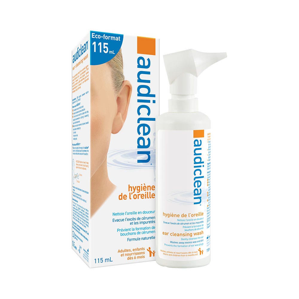 Audiclean Ear Cleansing Wash 115ml - Easypara