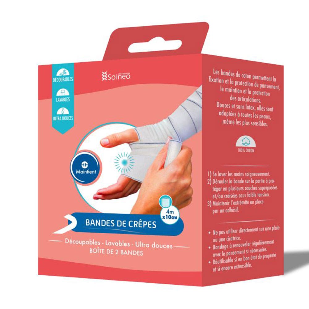 Soineo CREPE STRIP IN A BOX 4mx10cm x2 - Easypara