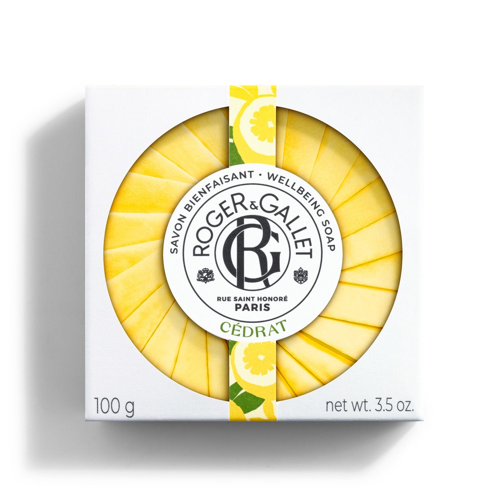 Roger & Gallet Cédrat Perfumed Soap Corsican Cedar Lemon Plant Base 100 ...