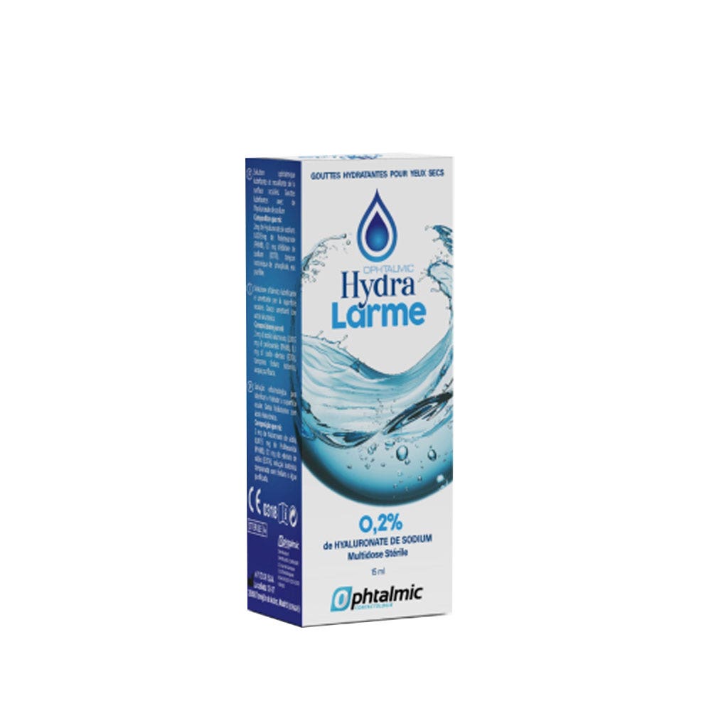 Ophtalmic HydraLarme Hydrating eye drops for dry eyes 0.2% sodium ...
