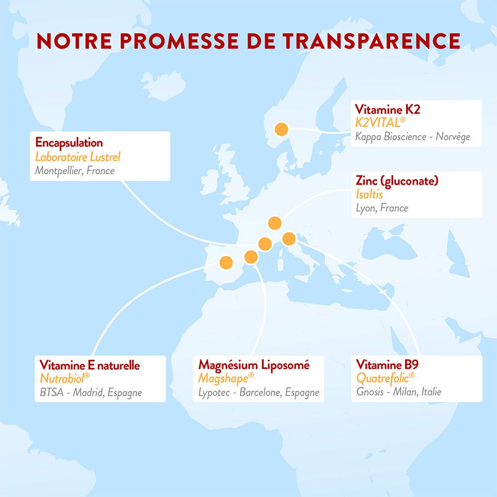 NUTRI&CO The Multi 25 bioactive nutrients Immunity and antioxidants 90 ...