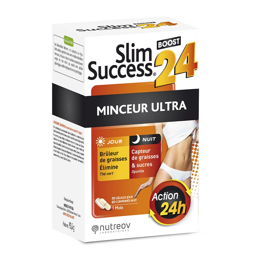Nutreov Slim Success Boost Minceur Ultra 30 Day Capsules + 60 Night ...