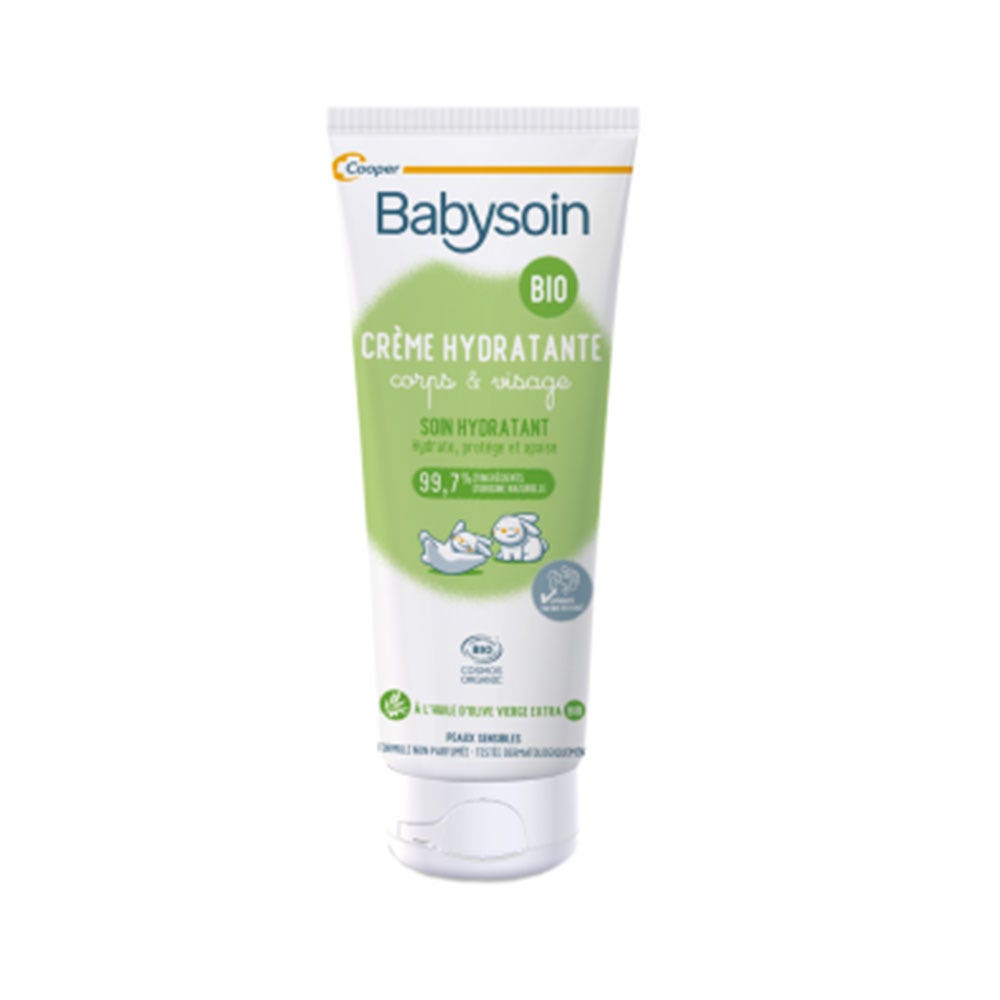 Babysoin Hydrating Cream Body and Face from birth 200ml - Easypara
