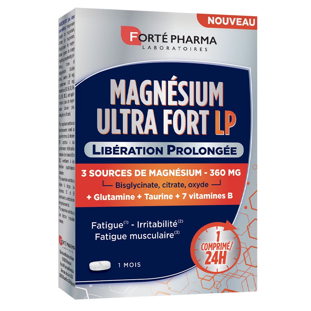 Forté Pharma Magnesium Ultra Strong LP Stress and fatigue 30 tablets ...