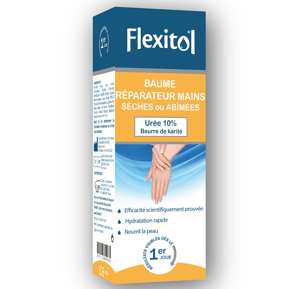 Flexitol Hands Repairing Balm 10% Urea Dry or damaged Hands 56g - Easypara