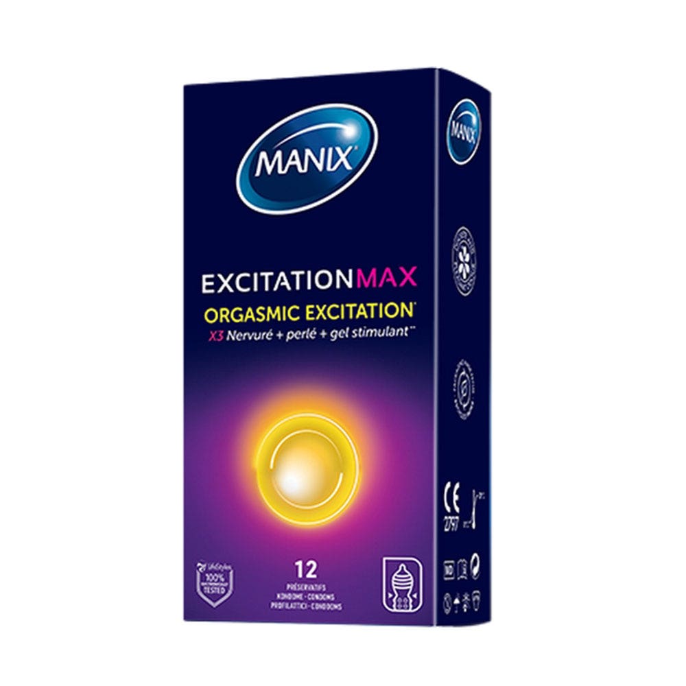 Manix Excitation max Manix Triple stimulation condoms x14 - Easypara