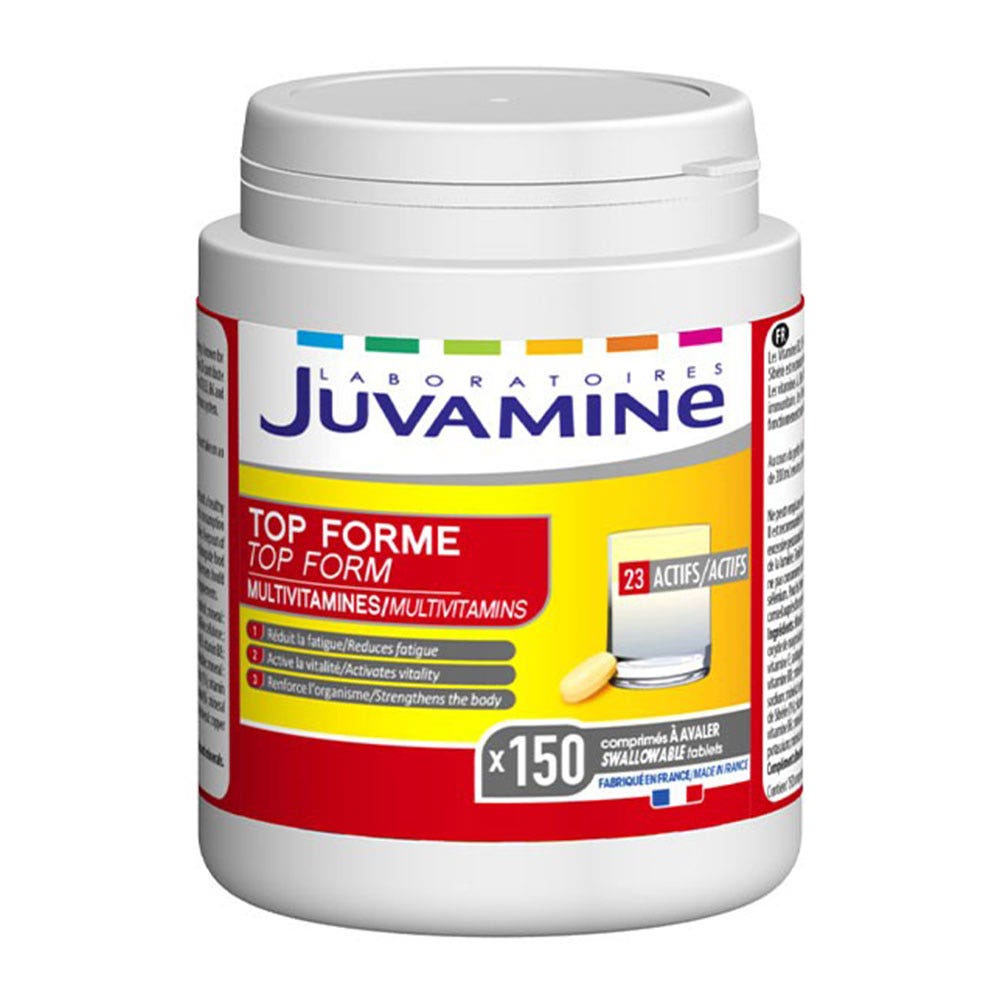 Juvamine Top Forme Multivitamins 23 Active Ingredients 150 tablets ...
