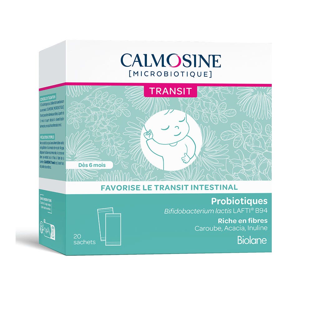 Calmosine Transit Probiotics Promotes intestinal transit from 6 months ...