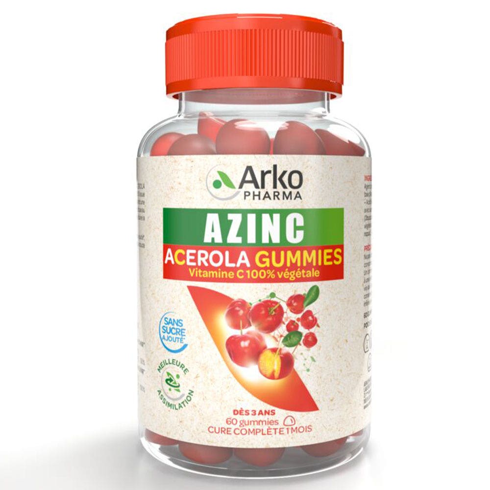 Arkopharma Azinc Acerola 60 gummies - Easypara