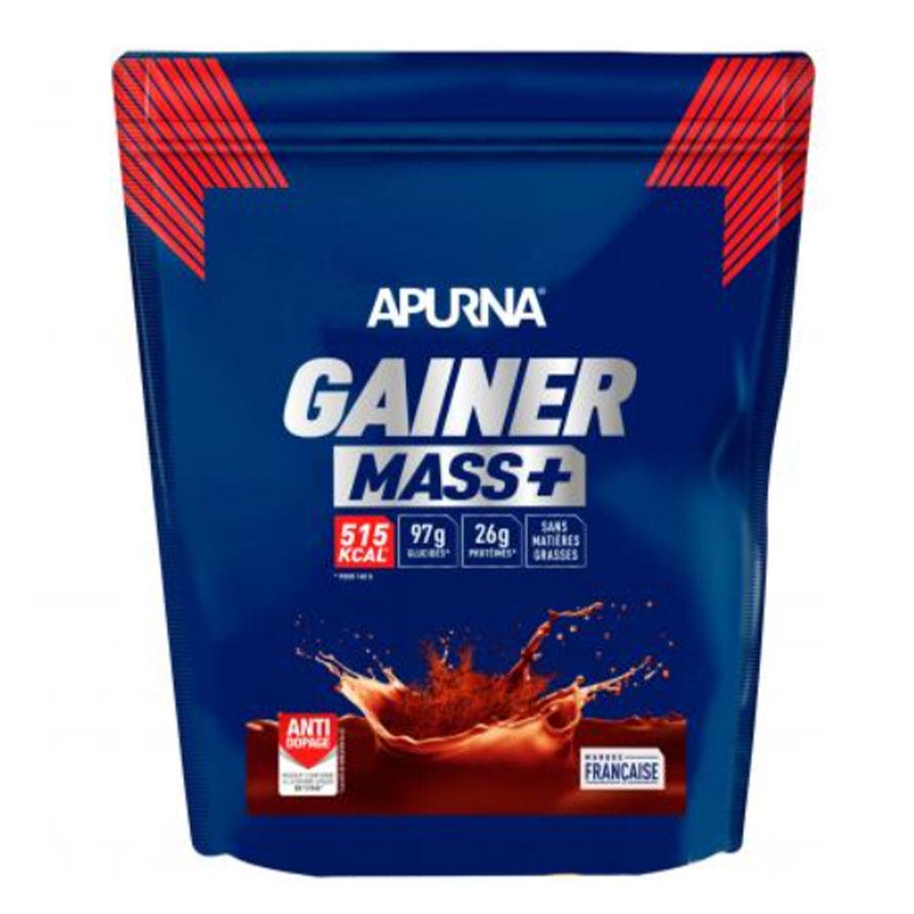 Apurna Mass+ Chocolate Gainer 1,1kg - Easypara