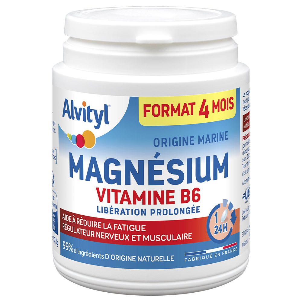 Alvityl Magnesium Vitamin B6 120 tablets - Easypara