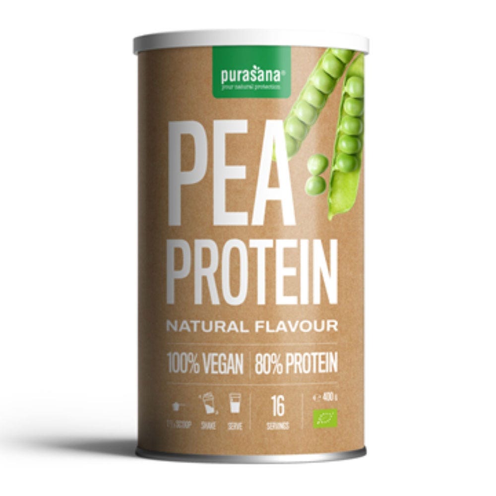 Purasana Vegetable Proteins Peas Bio 400g Purasana♦Vegetable Proteins ...