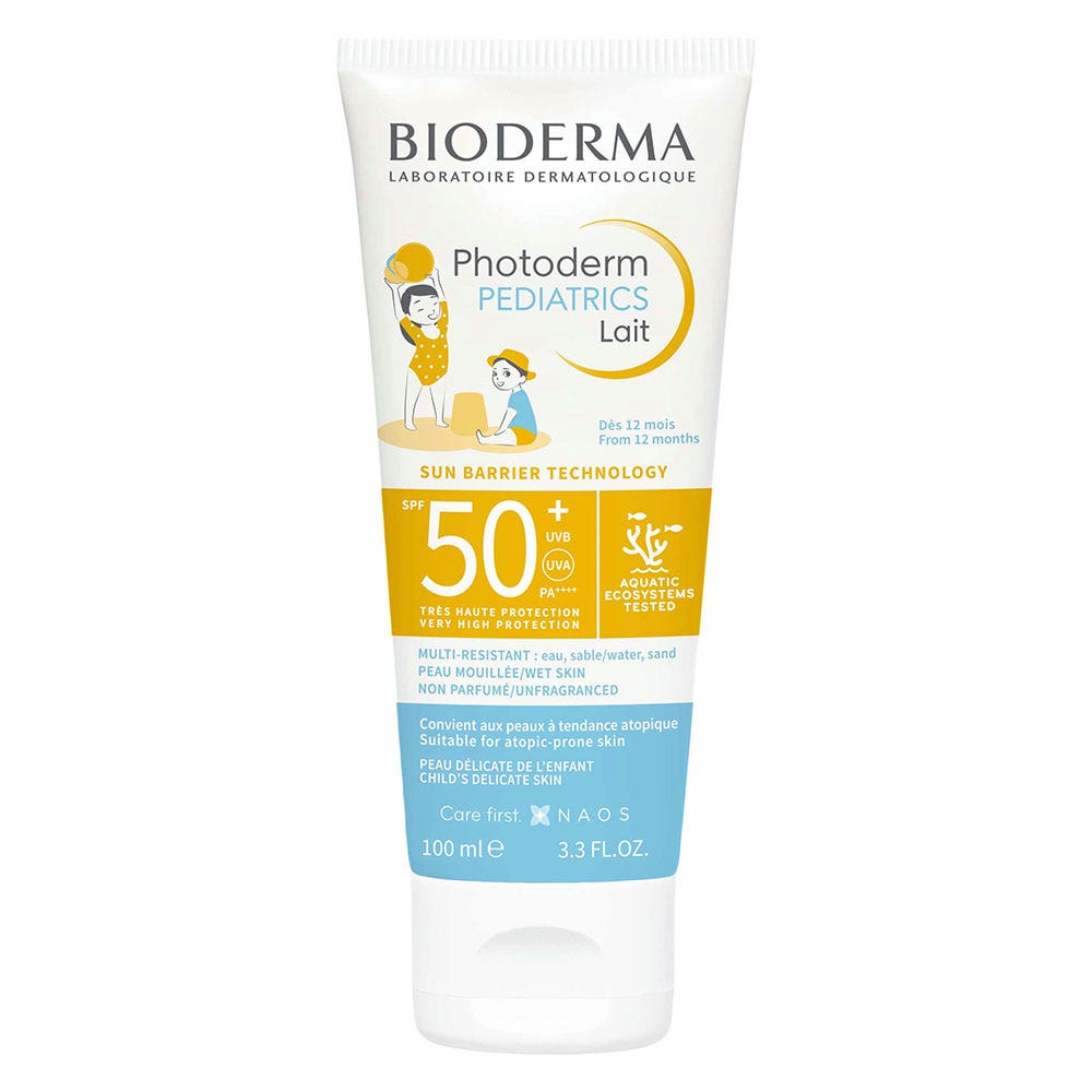 Bioderma Photoderm Children's Milk SPF50+ Pediatrics From 12 Months ...