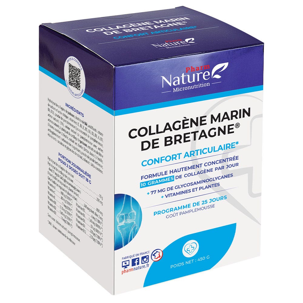 Pharm Nature Micronutrition Marine Collagen Joint Comfort 450g - Easypara