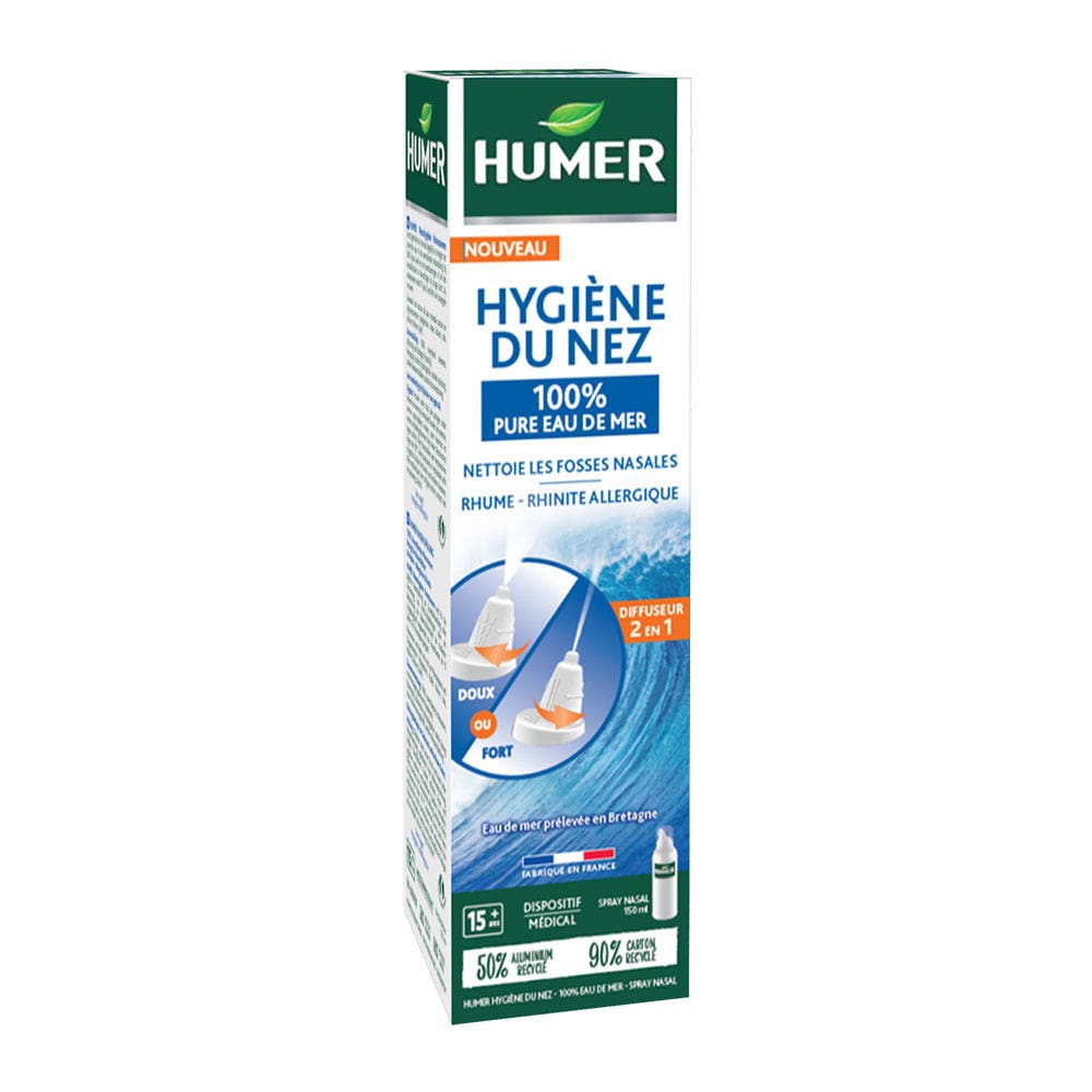 Humer Isotonic Seawater Adults 150ml - Easypara