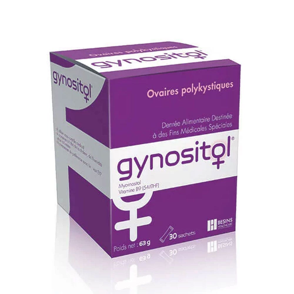 Lyocentre Gynositol Myo-inositol 60 Sachets Polycystic Ovaries 30 ...
