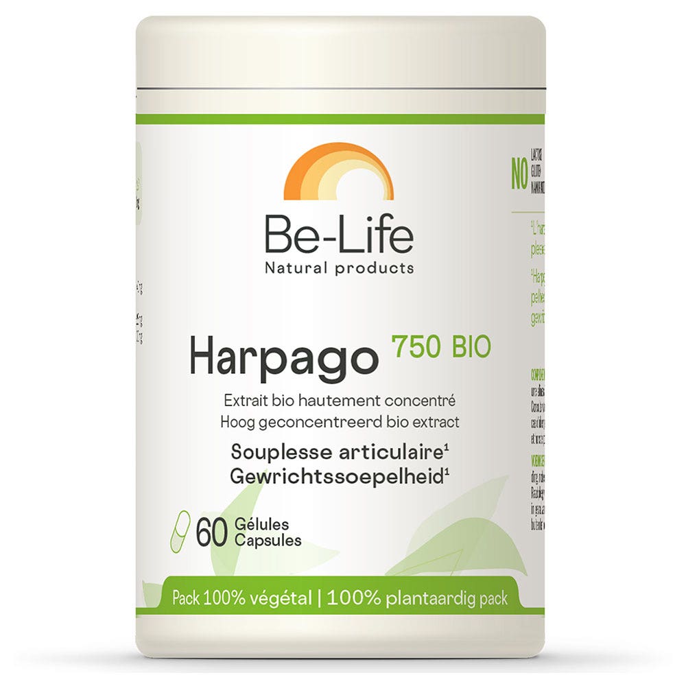 Be-Life Harpago 750 Bio 60 Gelules - Easypara