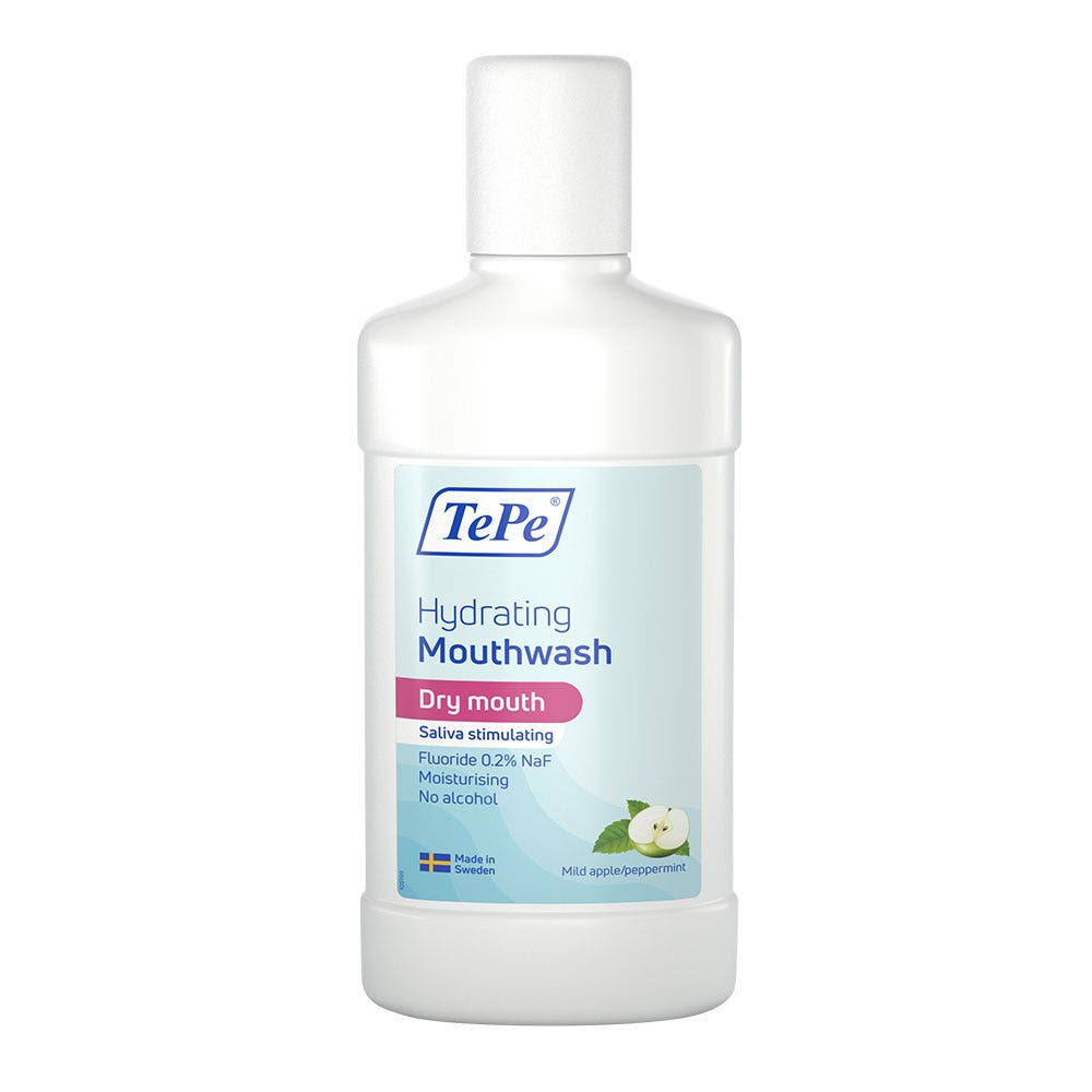 TePe Mouth Bath Apple Mint Flavour 500ml - Easypara