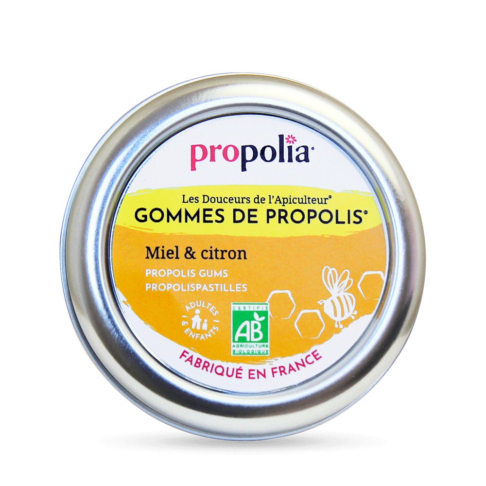 Propolia Propolia Honey & Lemon Propolis Gummies 45 gummies♦Honey ...