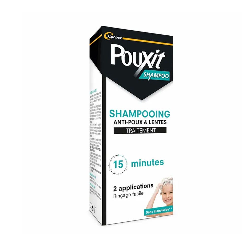 Pouxit Lice And Nits Treatment Shampoo + Comb 200ml - Easypara