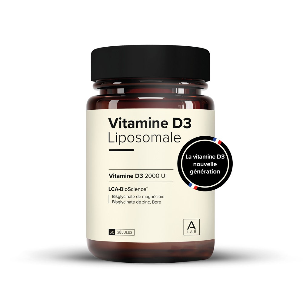 A-LAB Vitamin D3 Liposomal 2000IU Natural Defences Immunity 60 capsules ...