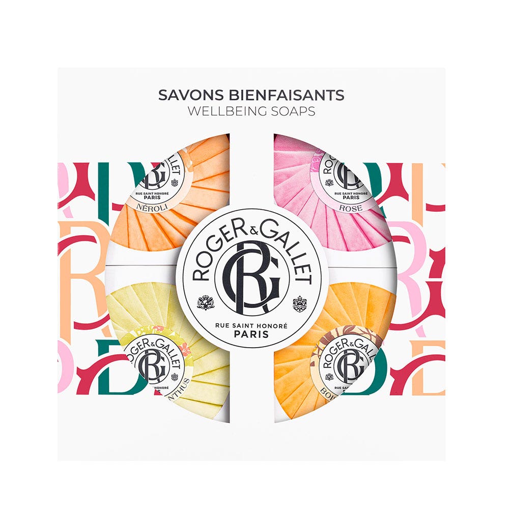 Roger & Gallet Perfumed soaps giftbox 3 x 4x50g - Easypara