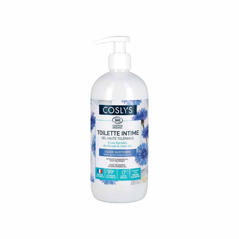 Coslys High tolerance organic intimate cleansing gel 450ml - Easypara