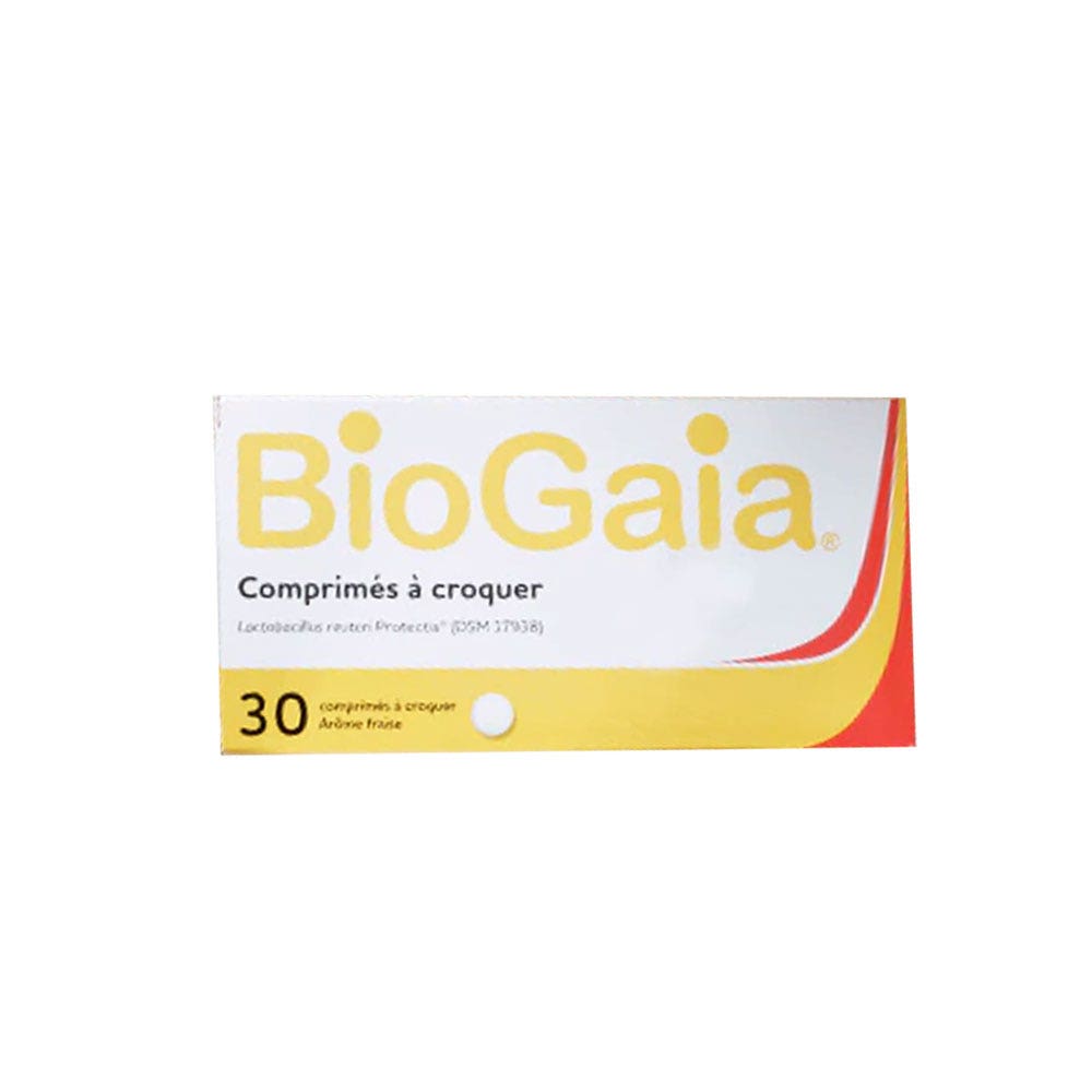 Biogaia ATB Strawberry Flavour Chewable Tablets x30 - Easypara