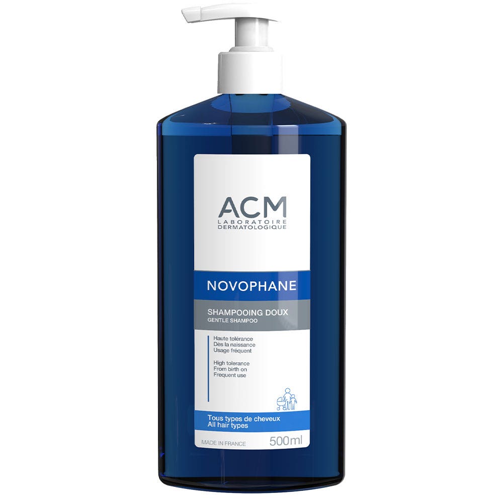 Acm Novophane Gentle Shampoo 500ml - Easypara