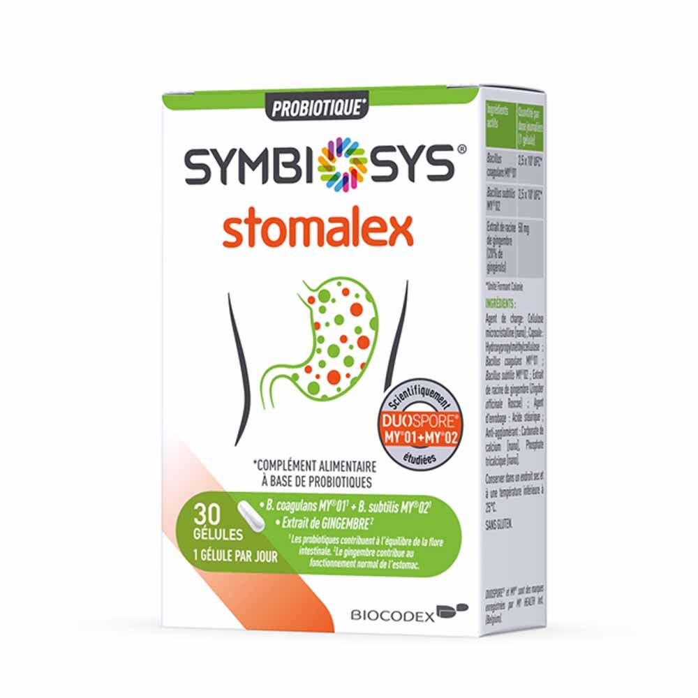 Symbiosys Stomalex 30 capsules - Easypara