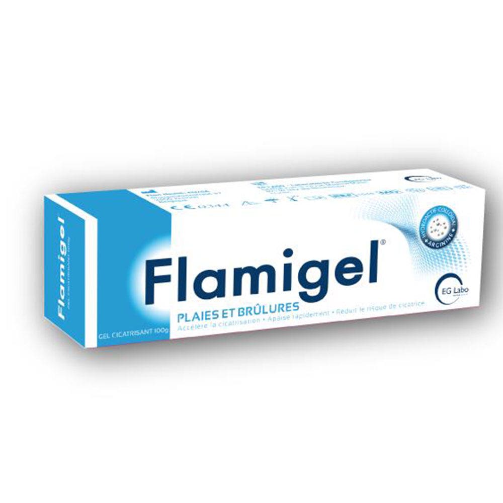 EG Labo Flamigel Healing Gel for wounds and burns 100g - Easypara