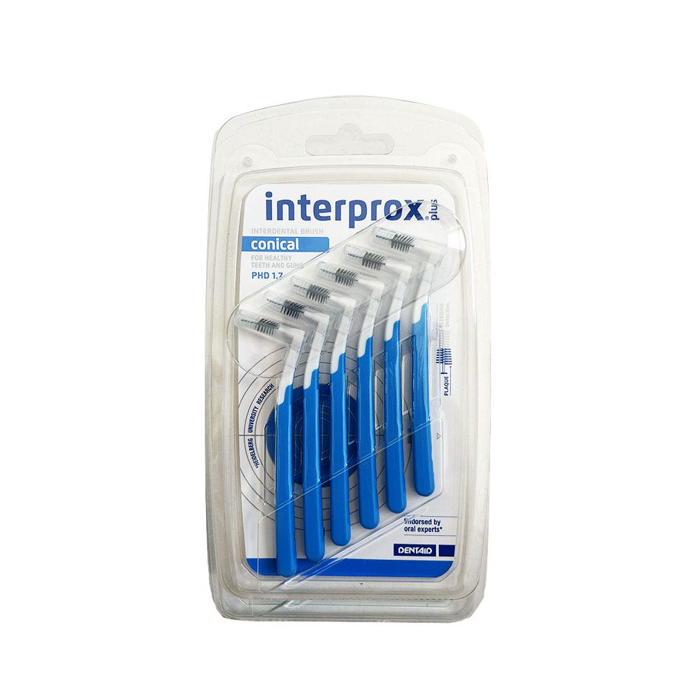 Interprox Conical Plus Interdental Brushettes 1,7mm x6 - Easypara