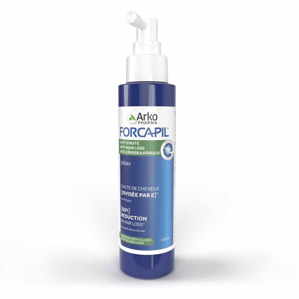 Arkopharma Forcapil Anti-Hair Loss Spray Cheveux Dévitalisés 125ml ...