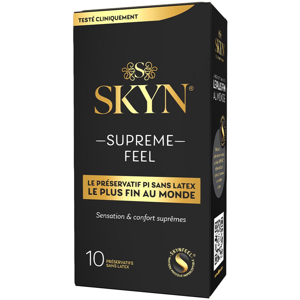 Skyn Supreme Feel Latex-Free Condoms x10 - Easypara