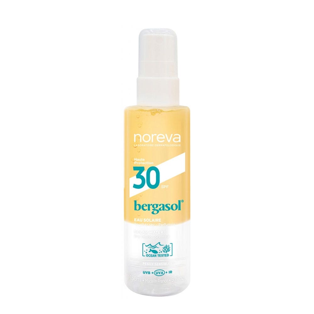 Noreva Bergasol Sunscreens Water SPF30 150ml - Easypara