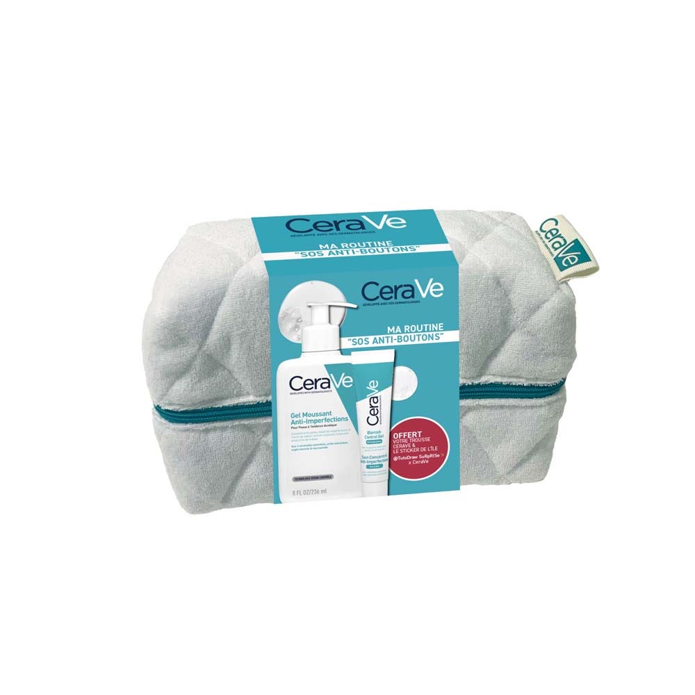 Cerave SOS Anti-Blemish Kits + Free Sticker - Easypara