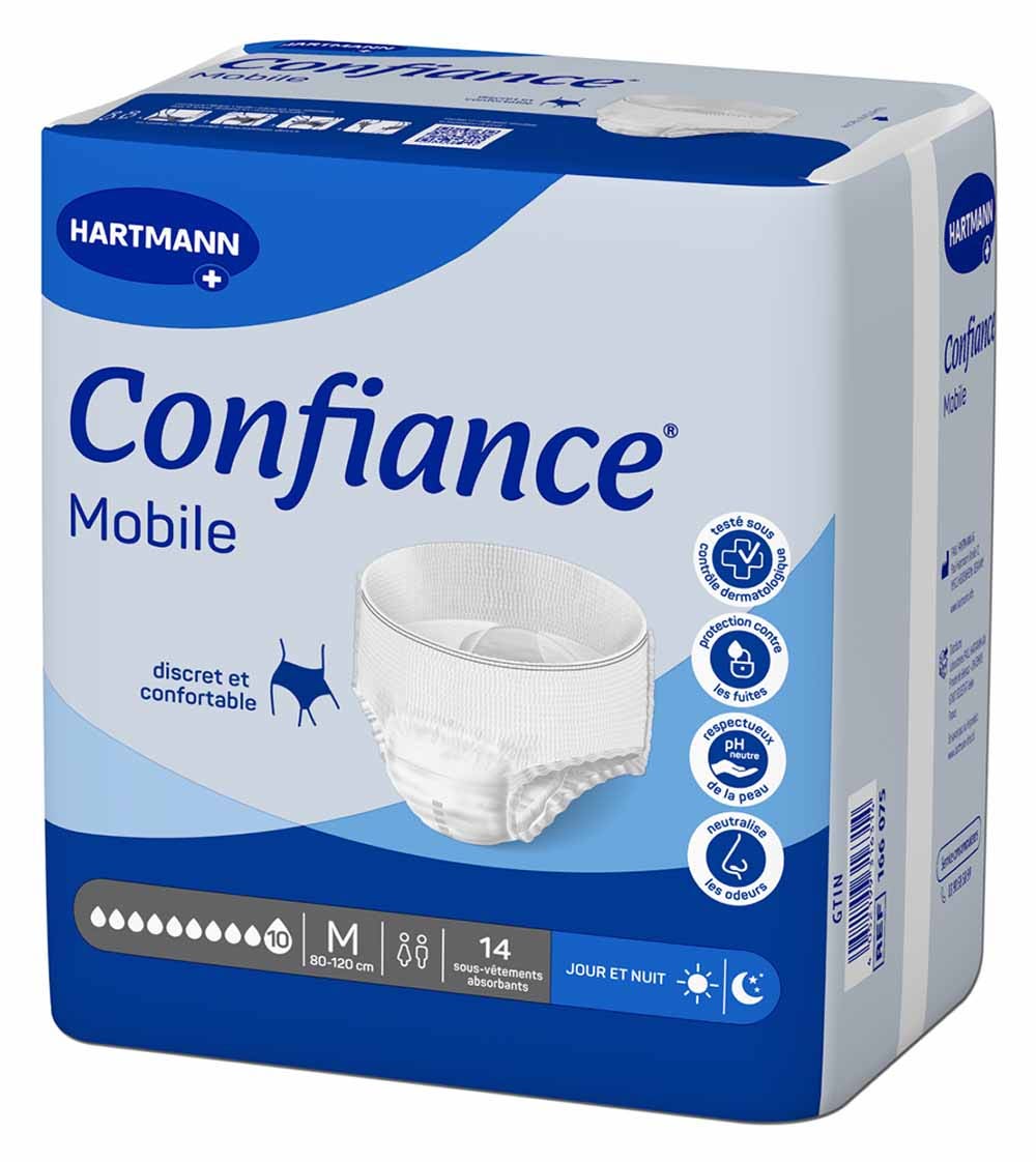 Hartmann Confiance Absorbent Protections Mobile L'Homme and Woman x14 ...
