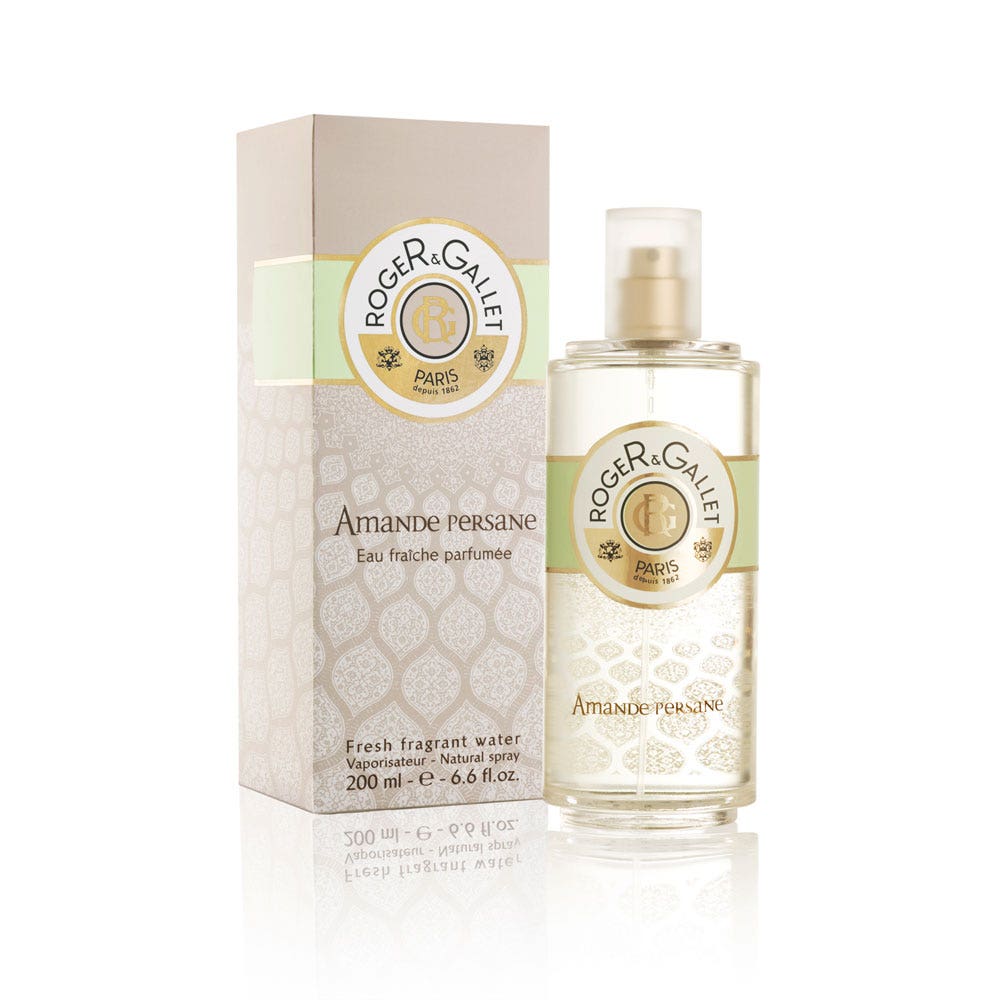 Roger & Gallet Eau Fraiche Parfumee Amande Persane 200ml - Easypara