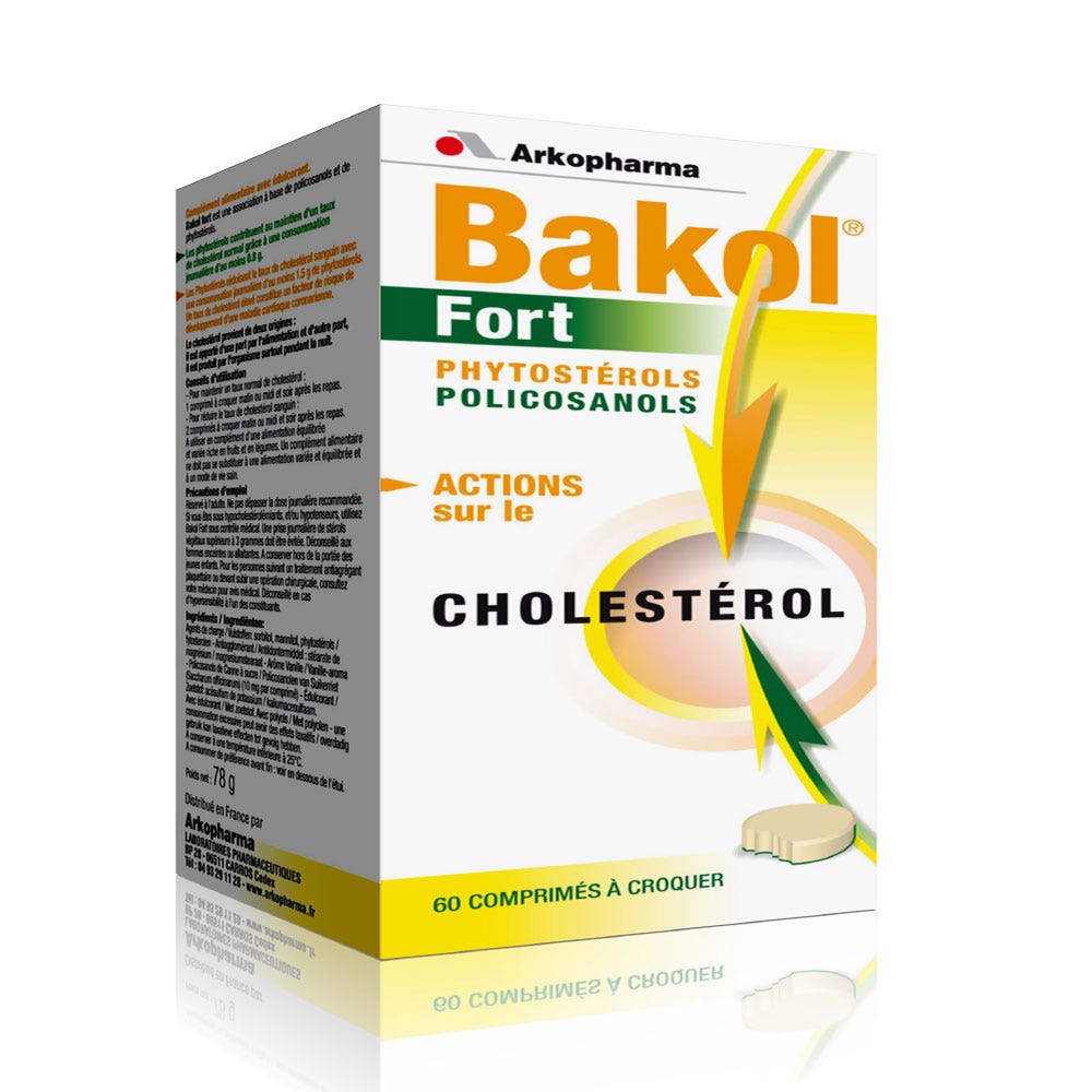 Arkopharma Bakol Fort 60 Chewable Tablets - Easypara